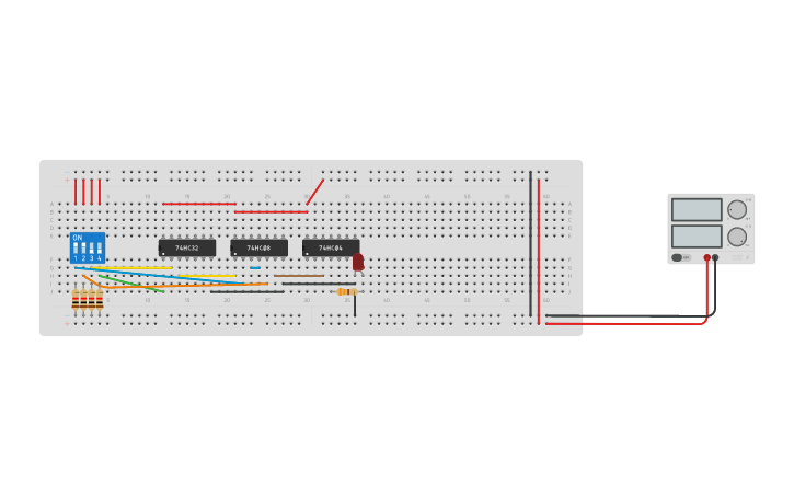 Circuit design Circuito3 | Tinkercad