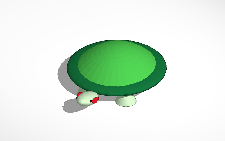3D design Turtle - Tinkercad