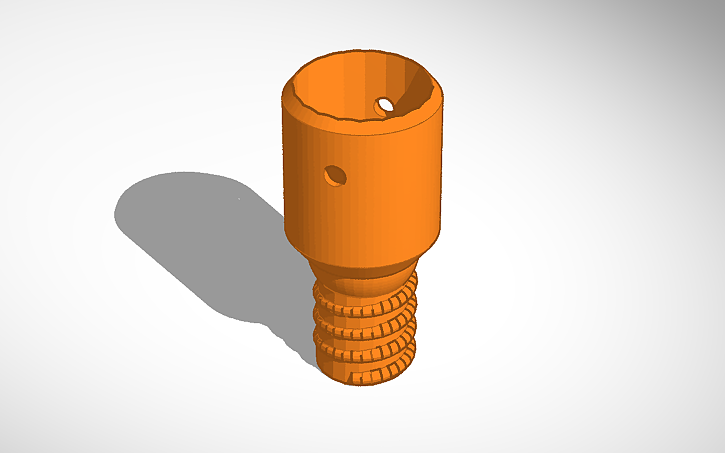3D design End Broom - Tinkercad