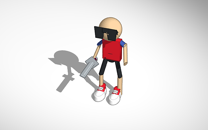 3D design person - Tinkercad