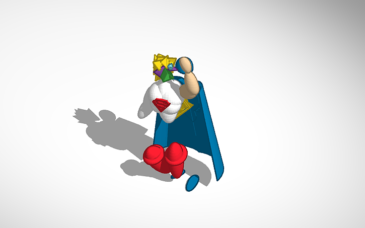 3D design Copy of superman vs batman | Tinkercad