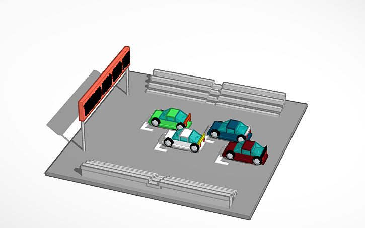 3D design race track - Tinkercad
