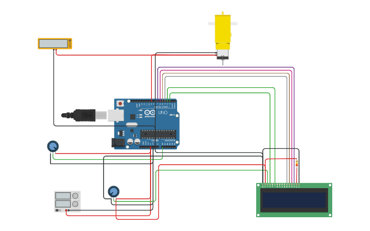 Circuit Design Project X Tinkercad