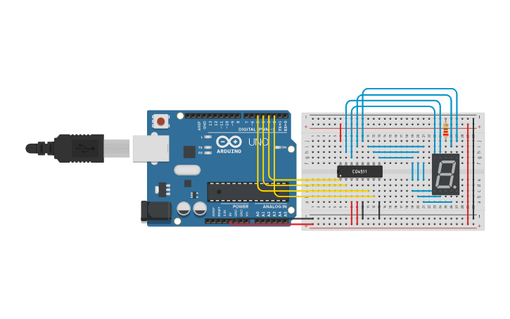 Circuit design ArduinoOOP_Week#5_Task#1 - Tinkercad