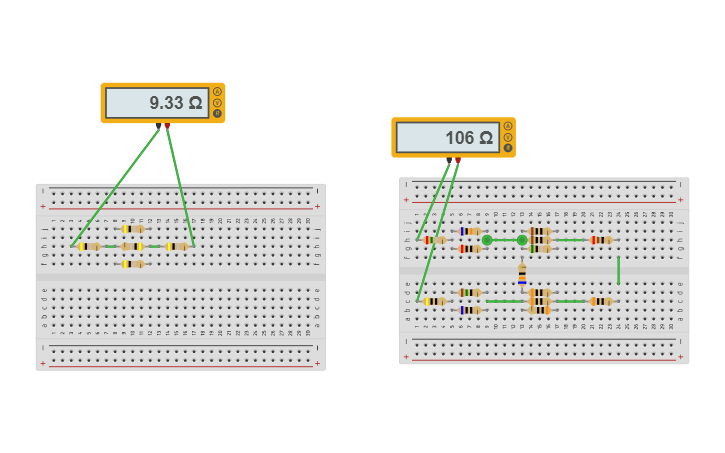 Circuit design Lista 2(1 - Tinkercad