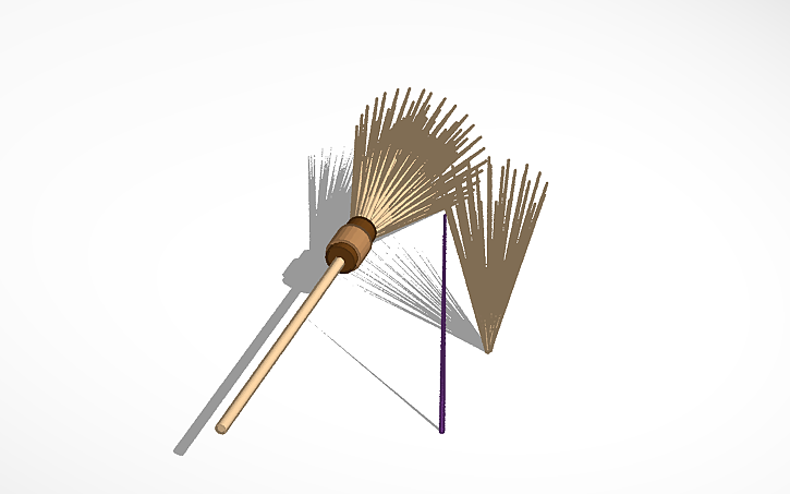 3D design The Flying Broom - Tinkercad