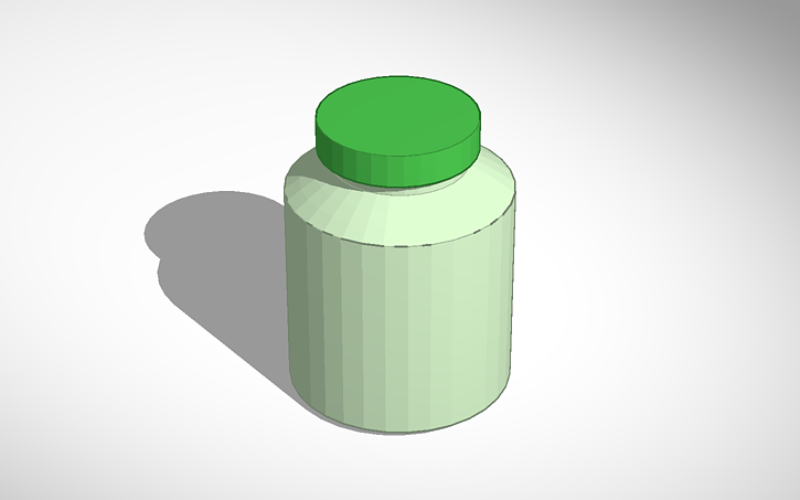 3D design Jar - Tinkercad