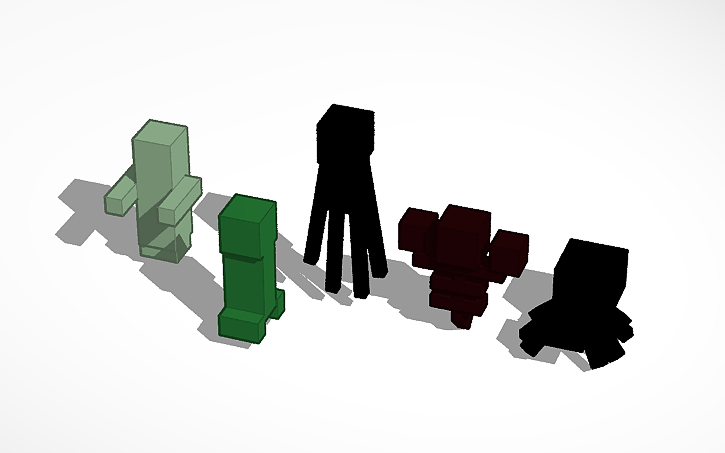 3D design Minecraft | Tinkercad