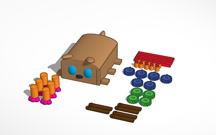 3D design Dog - Tinkercad