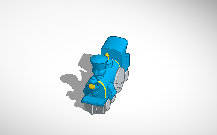 3D design tillie the steam engine - Tinkercad