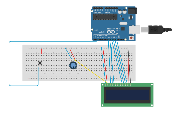 Circuit design Ergasia Examinou (A.M 2790) - Tinkercad
