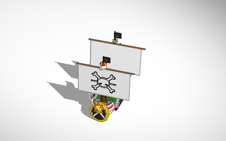 3D design Thousand Sunny V2.0 - Tinkercad