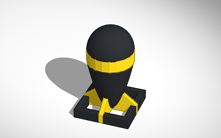 3D design nuke - Tinkercad