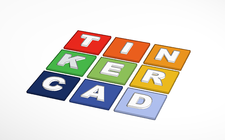 3D design tincercad logo | Tinkercad