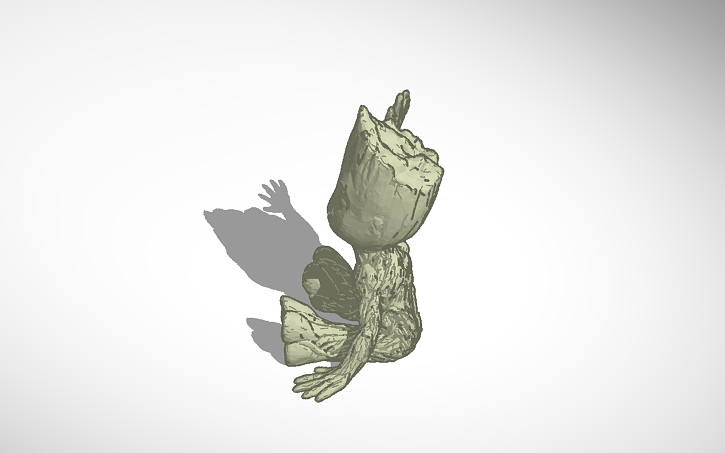 3D design groot - Tinkercad