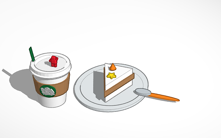 3D design Coffee - Tinkercad