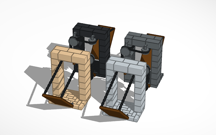 3D design Drawbridge - Tinkercad