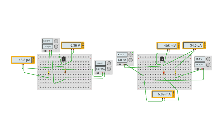 Circuit Design Input Output Tinkercad