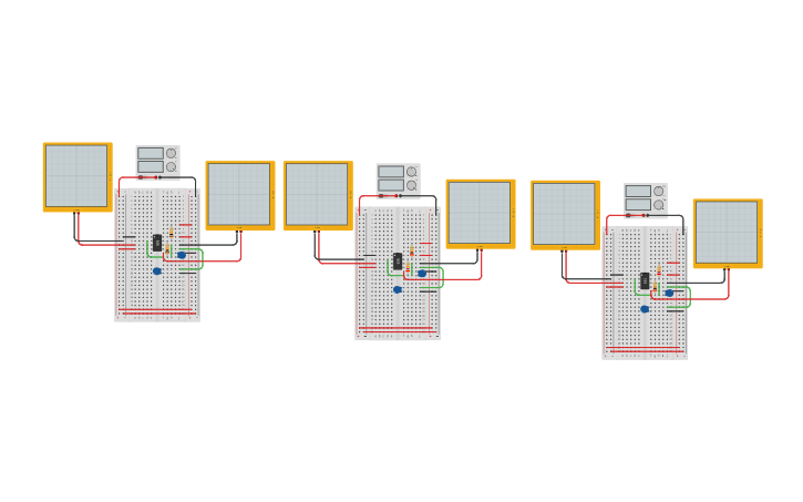 Circuit design Astable 555 Timer - Tinkercad