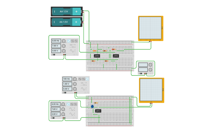 Circuit design Ex 1 - Tinkercad