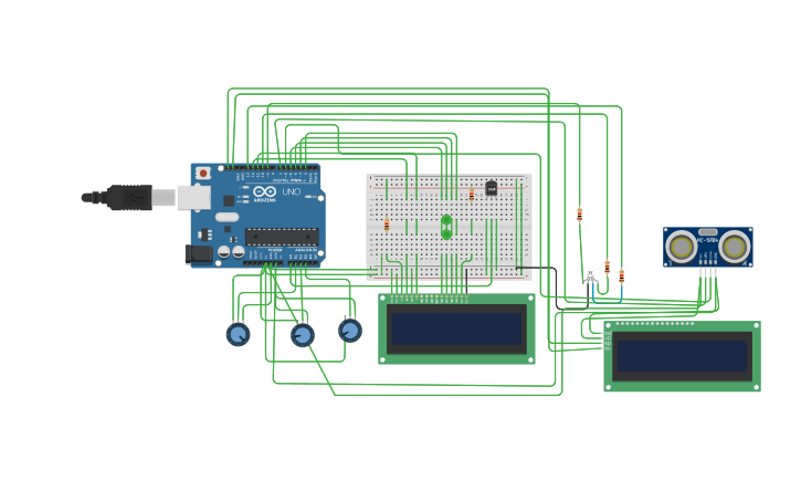 Circuit design Impetus-silico-o-hack - Tinkercad