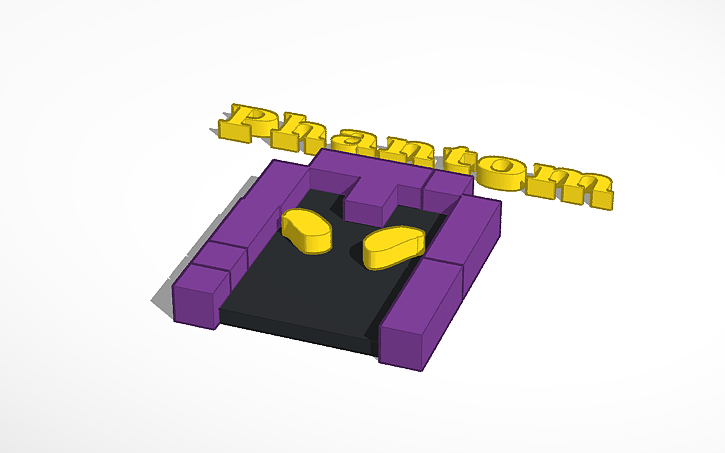 3D design Copy of Pixalized Phantom - Tinkercad