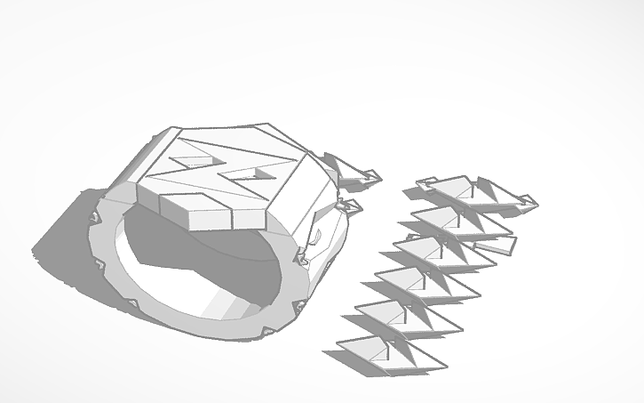 3D design Z-Power-Ring - Tinkercad