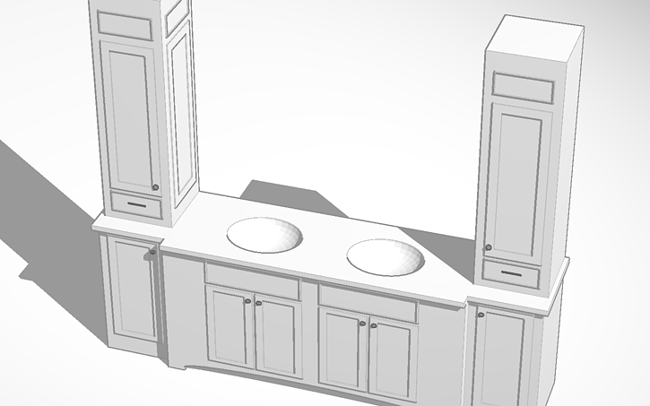 3D design Cabinet - Tinkercad