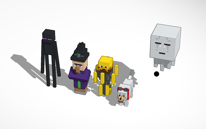 3d Design Action Figures Tinkercad