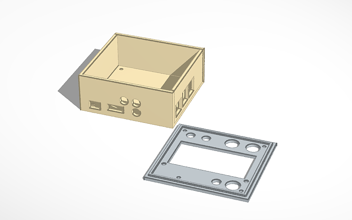 3D design Monome Norns Shield Case | Tinkercad