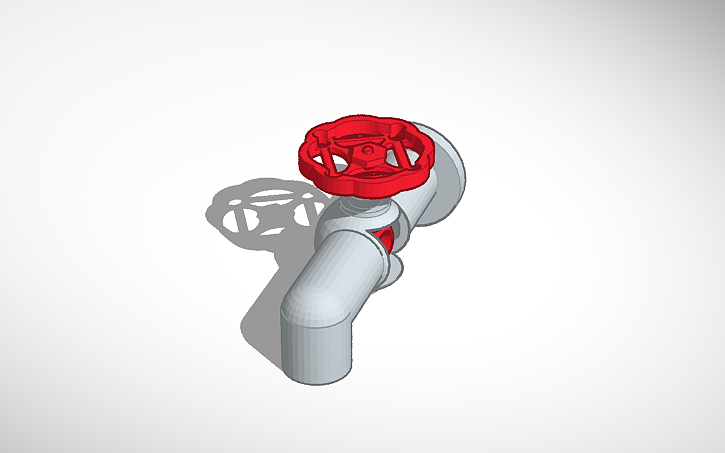3D design faucet - Tinkercad