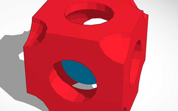 3D design Impossible Sphere Cage - Tinkercad