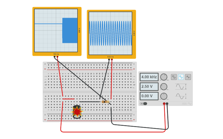 Circuit Design Ac Circuit Tinkercad