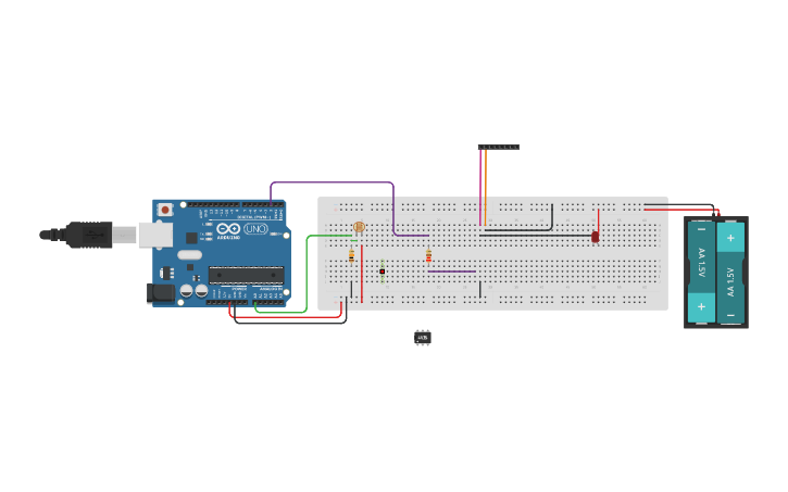 Circuit design Lightning Camera Trigger - Tinkercad