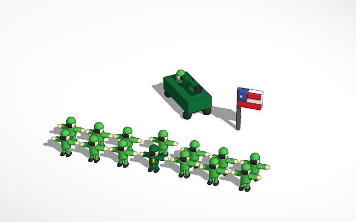3D design army | Tinkercad