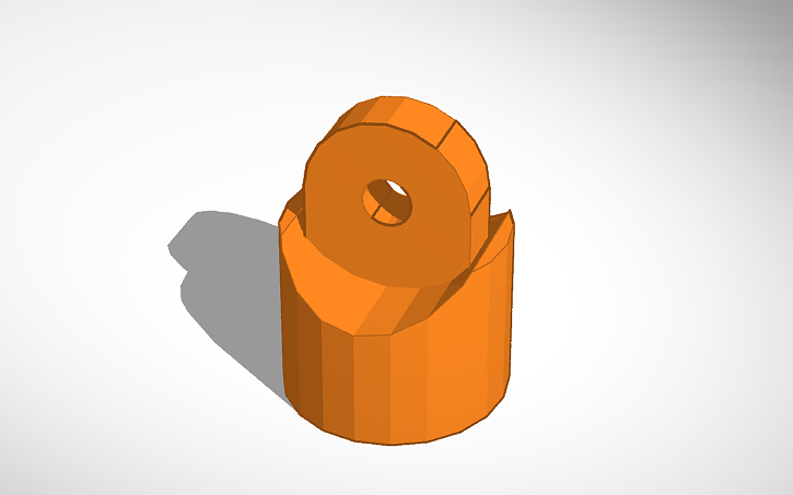 3D design Camera Mount Part A - Swivel - Tinkercad