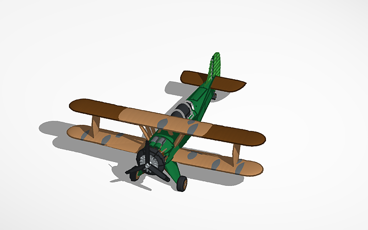 3D design plane plane plane plane - Tinkercad