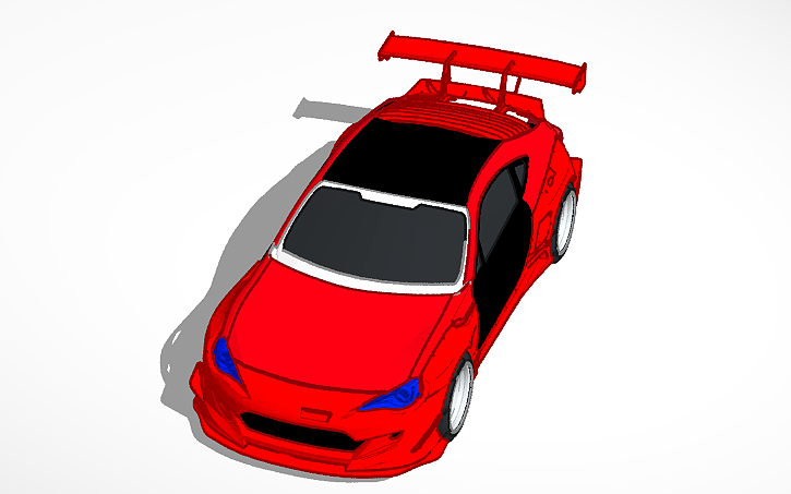 3D design 김명빈 car, 2012 Toyota GT86 - Tinkercad