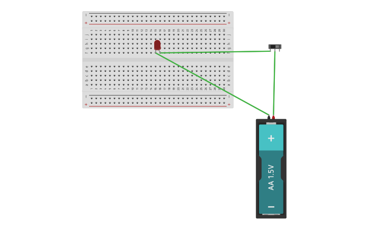 Circuit design Simple Circuit | Tinkercad