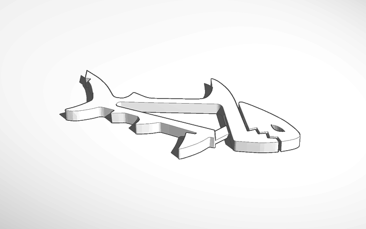 3D design Shark - Tinkercad
