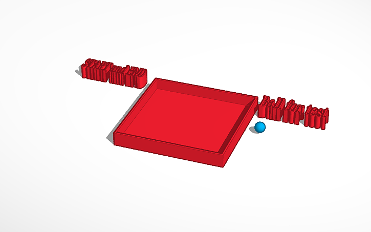3D design Ball Maze Template | Tinkercad