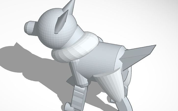 3D design Wolf | Tinkercad