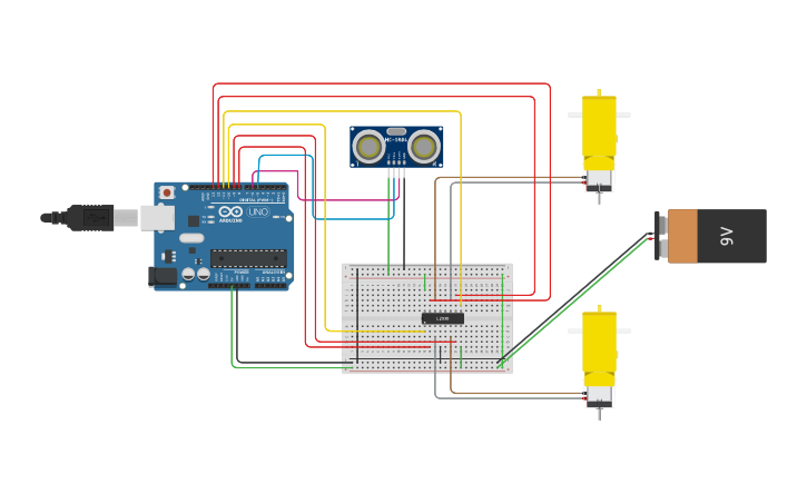 Circuit design TinkerCAD Circuit and Code | Tinkercad