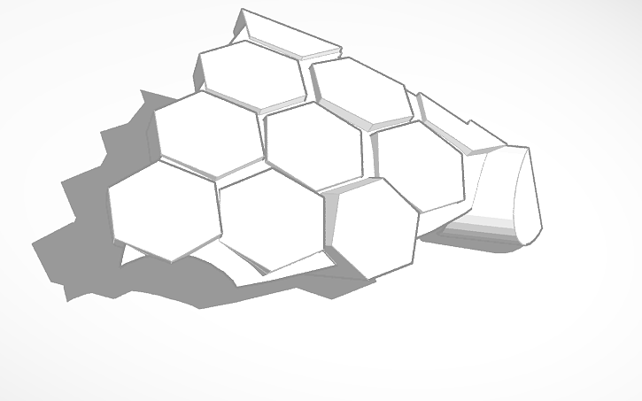 3D design Turtle shell click R - Tinkercad