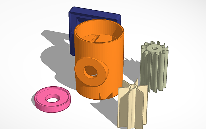 3D design Rainwater Generator - Tinkercad