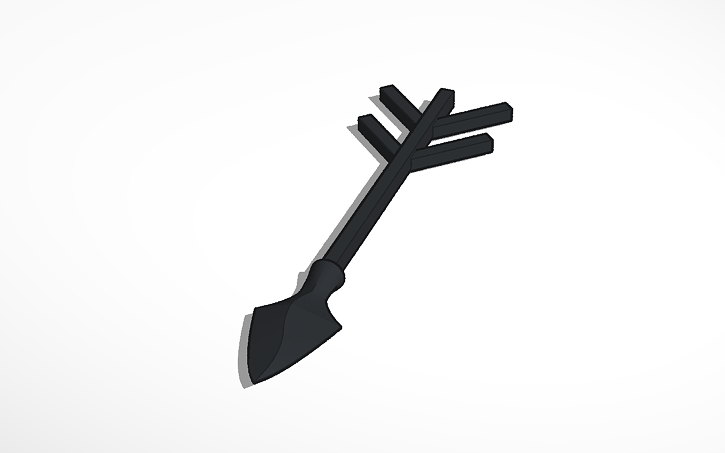 3D design FLECHA - Tinkercad