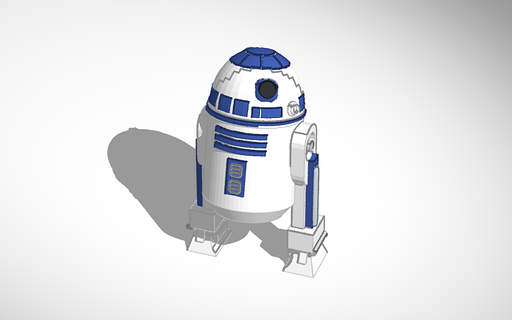 3D design R2-D2 Pavel13 | Tinkercad