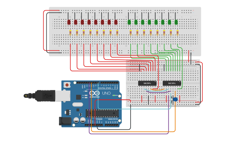 Circuit Design Group 5 One By One Tinkercad