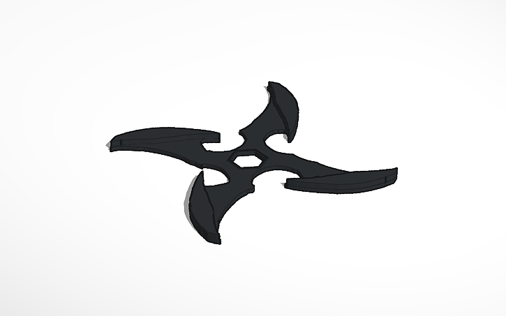 3D design Shuriken | Tinkercad