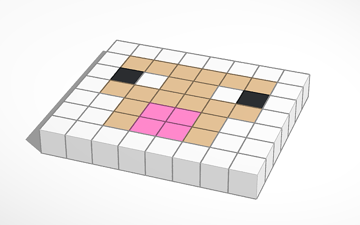 3D design minecraft sheep - Tinkercad